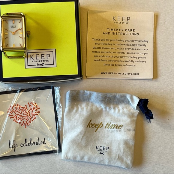 KEEP Collective | Accessories | Keep Collective Rectangular Gold ...